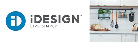 Idesign Classico Stackable Storage Basket With Handles For Pantry Kitchen Bathroom Countertop