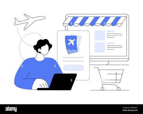 Ticketing Software Abstract Concept Vector Illustration Stock Vector