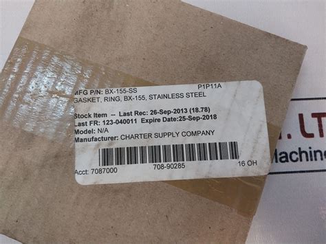 Wolar Bx 155 Gasket Ring Aeliya Marine