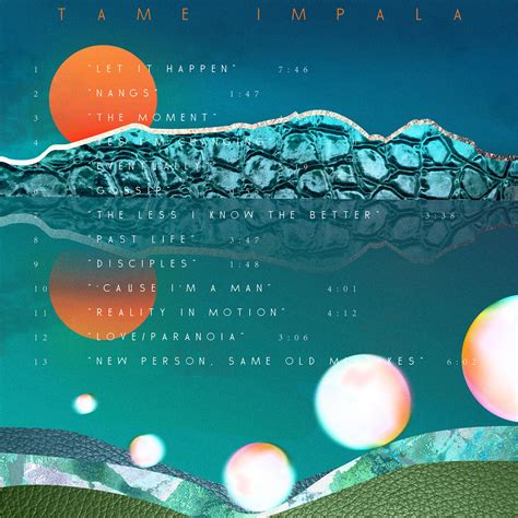 Tame Impala Album Cover Redesign On Behance