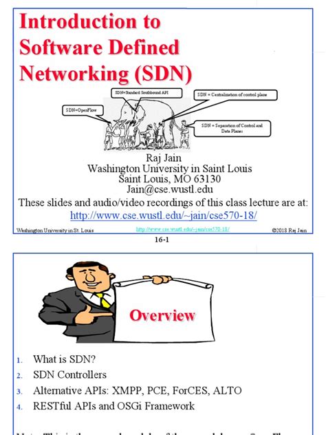 Introduction To Software Defined Networking Sdn Pdf Computer