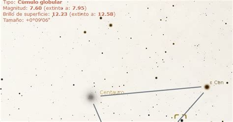 Dibujos En La Noche Ngc 5286 Globular En Centaurus