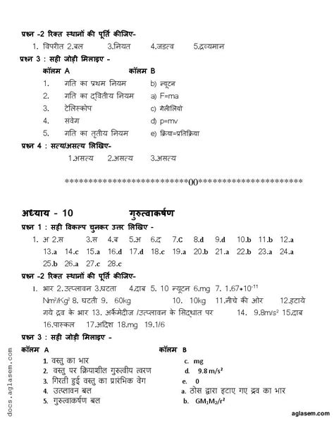 Class 9 Science Question Bank PDF Important Questions For Class 9 Science AglaSem