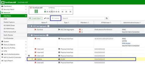 Fortigate Delete A Vlan Interface Greyed Out Geeks Hangout