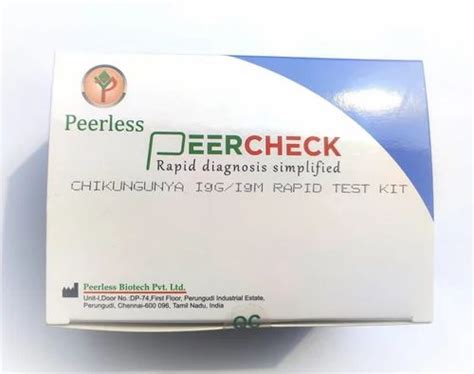 Peerless Peercheck Chikungnia Rapit Test At ₹ 1100piece Rapid Test