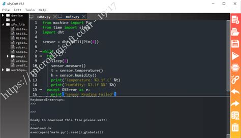 Reading Dht11 Sensor Data On Esp32 Esp8266 With Micropython