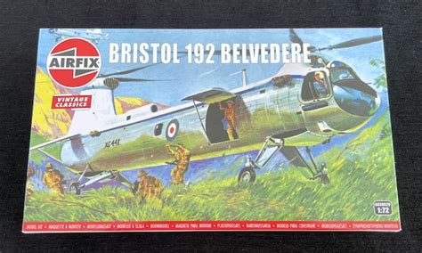 Airfix Bristol 192 Belvedere Vintage Classics Series 172 Scale