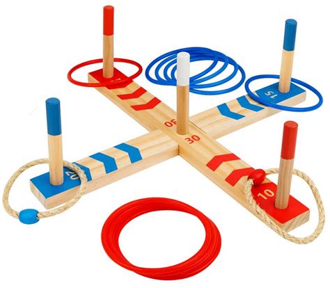 Outdoor Ring Toss Game My Wooden Toys