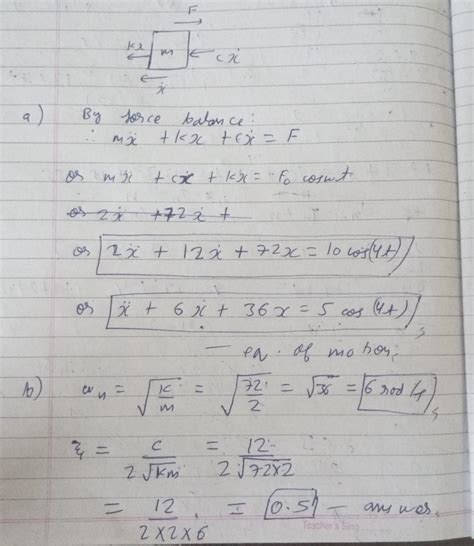 Solved I Need Help With Part A And Part B Question Bo The System