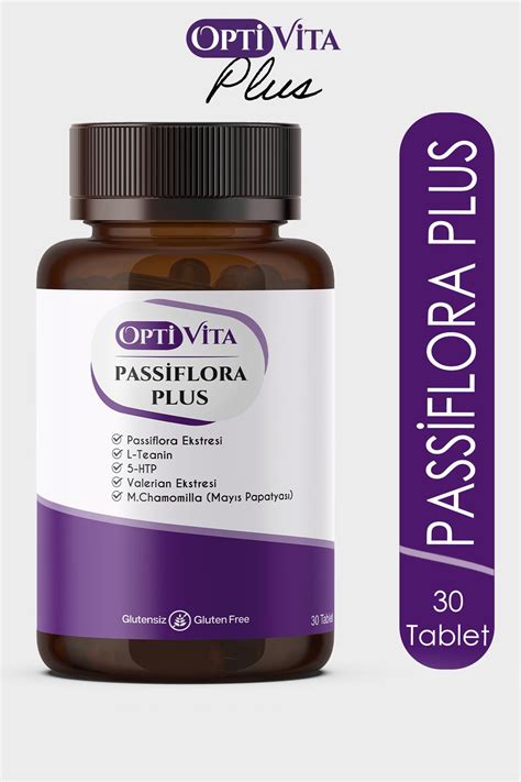Optivita Passiflora Plus 30 Tablet Pasİflora Ekstresİ 5 Htp L Teanİn