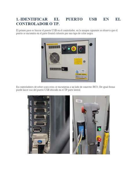 Backup All Of Above Fanuc Pdf Usb Archivo De Computadora
