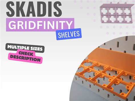 Skadis Gridfinity Shelves A1 Mini Optimized By Botolo Makerworld