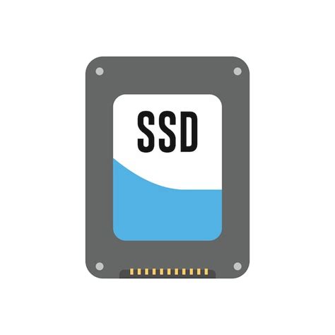 Premium Vector Simple Vector Ssd Icon