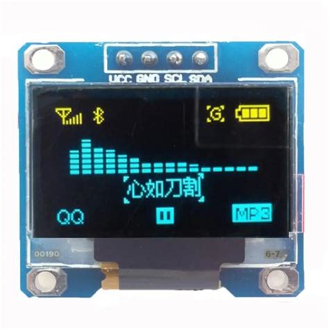 Oled Iic 직렬 백색 Oled 디스플레이 모듈 아두이노용 Lcd 스크린 보드 096 인치 128x64 I2c Ssd1306 12864 Gnd Vc Scl