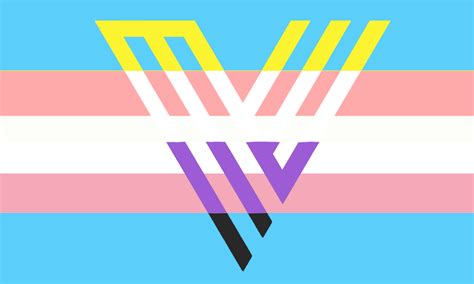 Trans And Non Binary Flag For Those Who Appreciate Cod Vanguard R