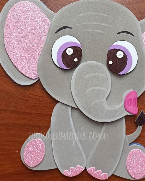 Moldes Para Realizar Topper Decorativo De Elefante Bebe Galería Ponquis
