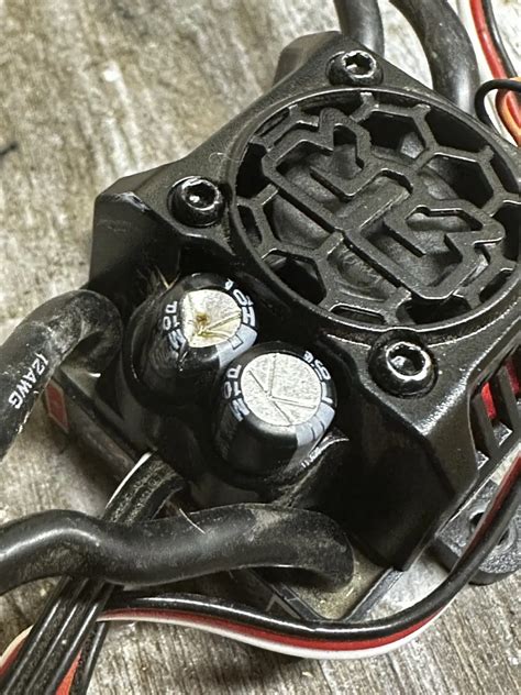Dented ESC Capacitor ARRMA RC Forum