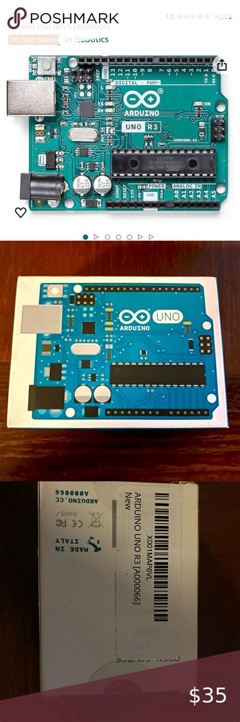 Arduino Uno R3 A000066 And 120 Dupont Wires Sealed Box Nwt Arduino