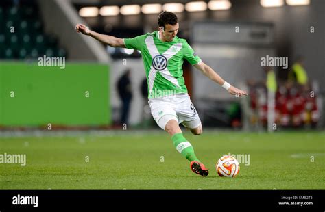 Wolfsburg Germany 16th Apr 2015 Wolfsburgs Ivan Perisic In Action During The Uefa Europa