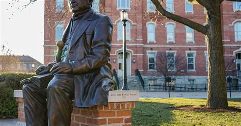 3 2 23 Scenes From Campus John Purdue Statue Campus