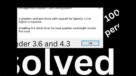 How To Fix Opengl Errors In Blender 36 And 43 Quick Solutions For Gpu Issuesusing Opengl