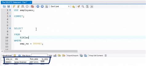 Sql Delete Statement Safely Remove Records 365 Data Science