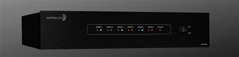 Dayton Audio DAX88 8 Source 8 Zone Distributed Audio System