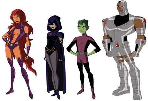 Dcau Teen Titans By Amtmodollas On Deviantart