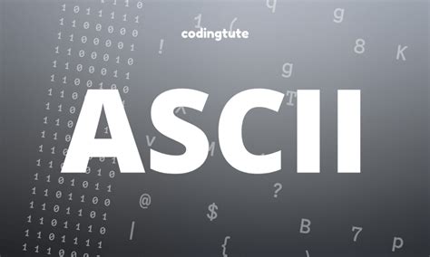 ASCII Table CodingTute