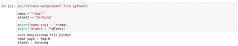 Belajar Python Dasar Cara Eksekusi File Python