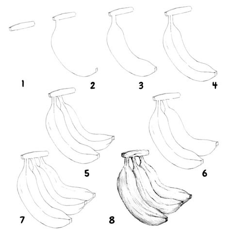 Learn How To Draw A Banana