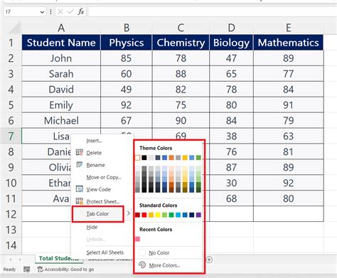 How To Change The Color Of Sheet Tab In Excel SpreadCheaters