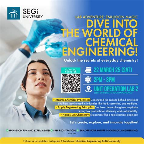 Chemicalengineering Stem Innovation Segiuniversity Futureengineers