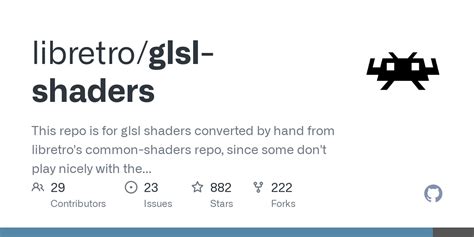 Github Libretro Glsl Shaders This Repo Is For Glsl Shaders Converted By Hand From Libretro S