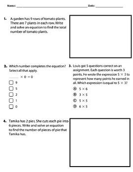 Multiplication Word Problems By Miss Wood Keepsakes TPT