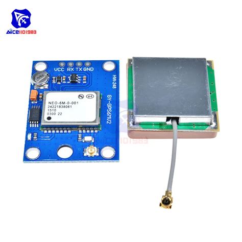 Gy Gps6mv2 Neo 6m Gps Module Neo6mv2 Built In Eeprom Apm2 5 Antenna 3v 5v Rs232 Ttl Board For