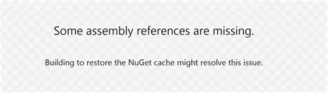 hodentekhelp uwp how do you fix the missing assembly references error