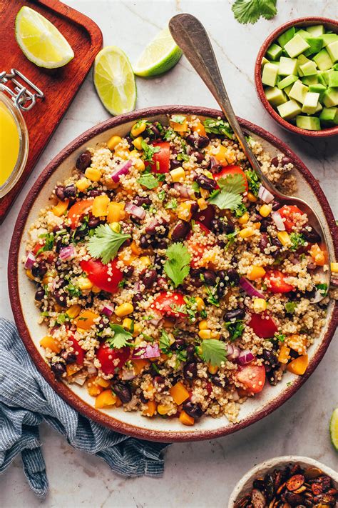 How To Cook Quinoa Black Bean Salad