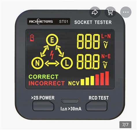 Digital Socket Tester Digital Socket Tester