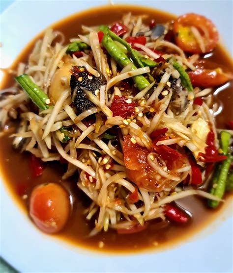 ส้มตำ สูตรทำอาหาร