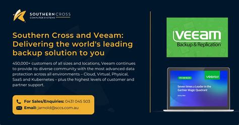 Southern Cross Computer Systems On Linkedin Backuptech Veeamsolutions2024 Backup2024