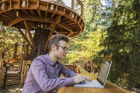 Microsoft Builds Technology Enabled Treehouse Workspaces For Employees