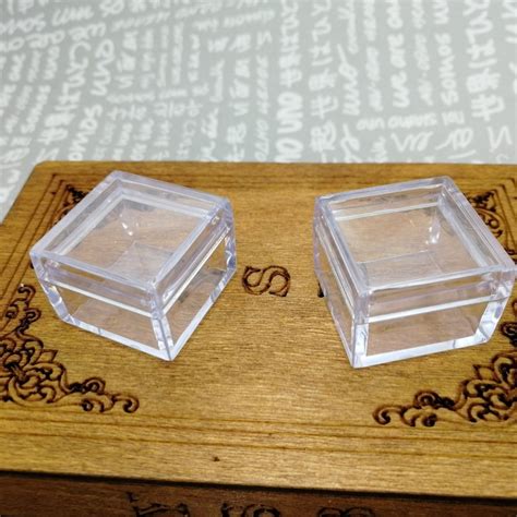 Clear Square Bins Etsy Clear Square Bins Etsy