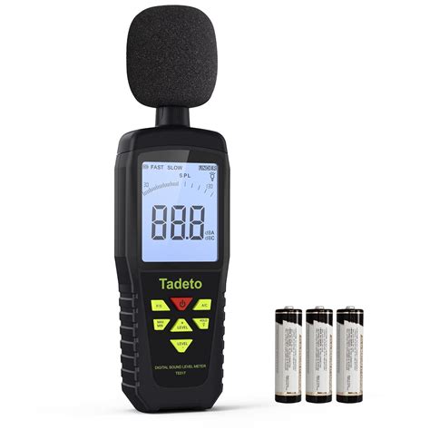 Decibel Meter Tadeto Digital Sound Level Meter Portable Spl Meter 30db To 130db 5