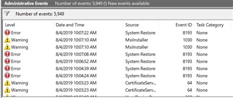 Event Viewer Errors Hp Support Community 7193959