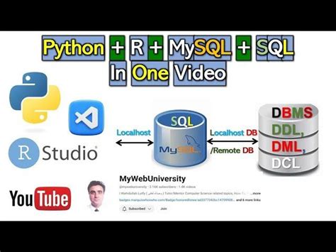 Wahidullah Lutfy On Linkedin Python R Mysql Sql Ln One Video