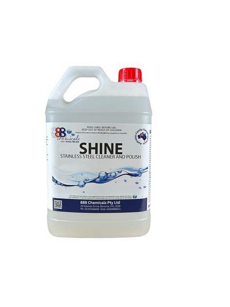 SHINE S/Steel Cleaner/Polish – 888 Chemicals