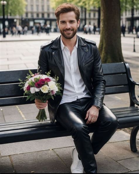 Pin By Frank On Cool Boys In Leatherpants Leather Jacket Men Mens