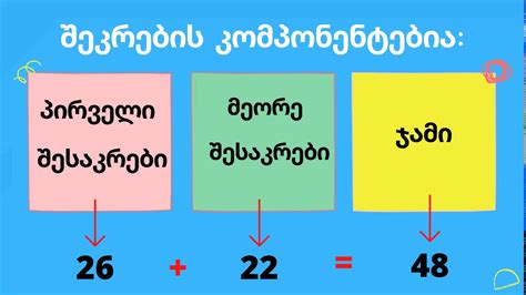 მიმატება გამოკლება Youtube