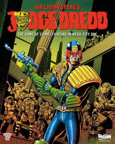 What Is The Judge Dredd Standee For Judge Dredd The Game Of Crime Fighting In Mega City One